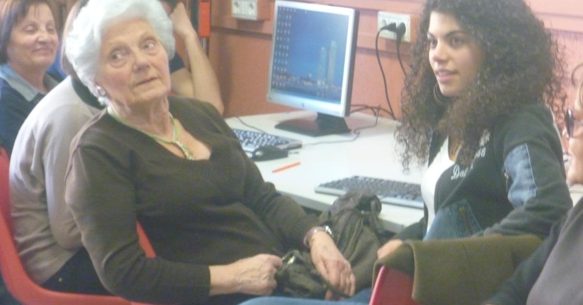 Telemouse at the Elderly Centre!